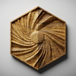 Cnc Router Wall Art STL Files Pack, Wood Carved Panels Drapery Fan ...