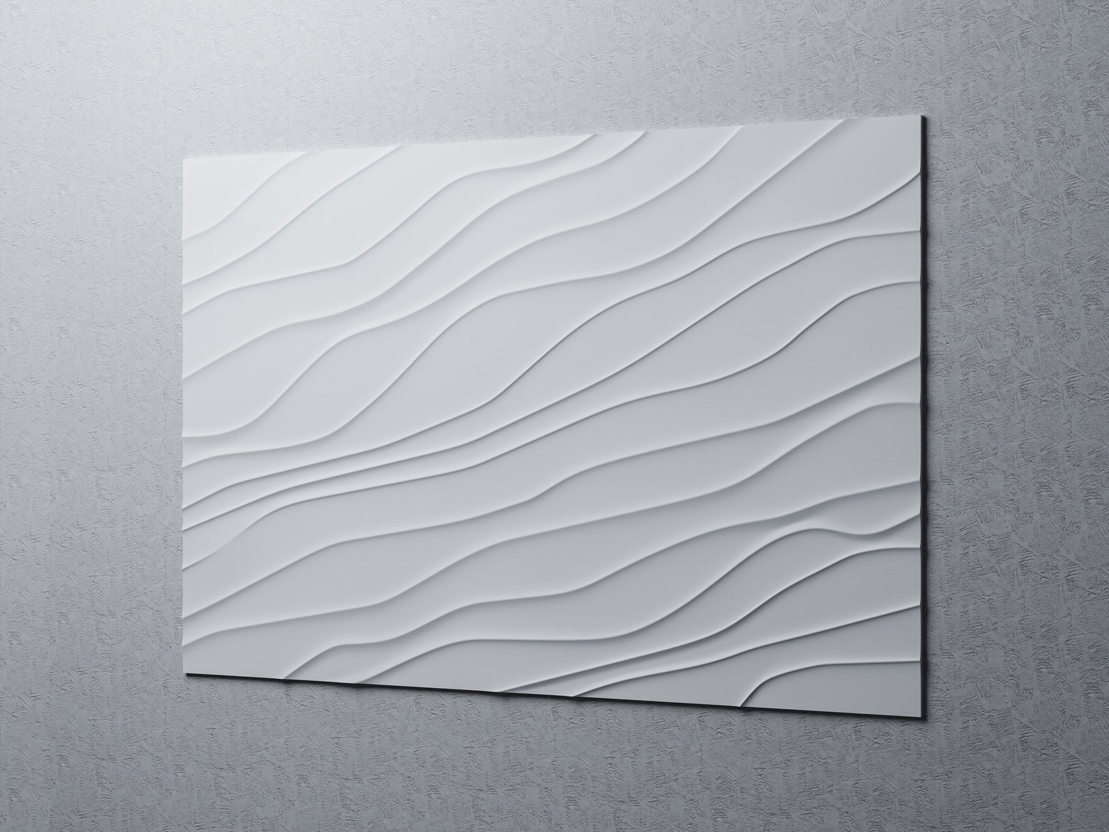 3D Wave Wall Panel STL File: CNC Router Art (digital Download) - Etsy UK