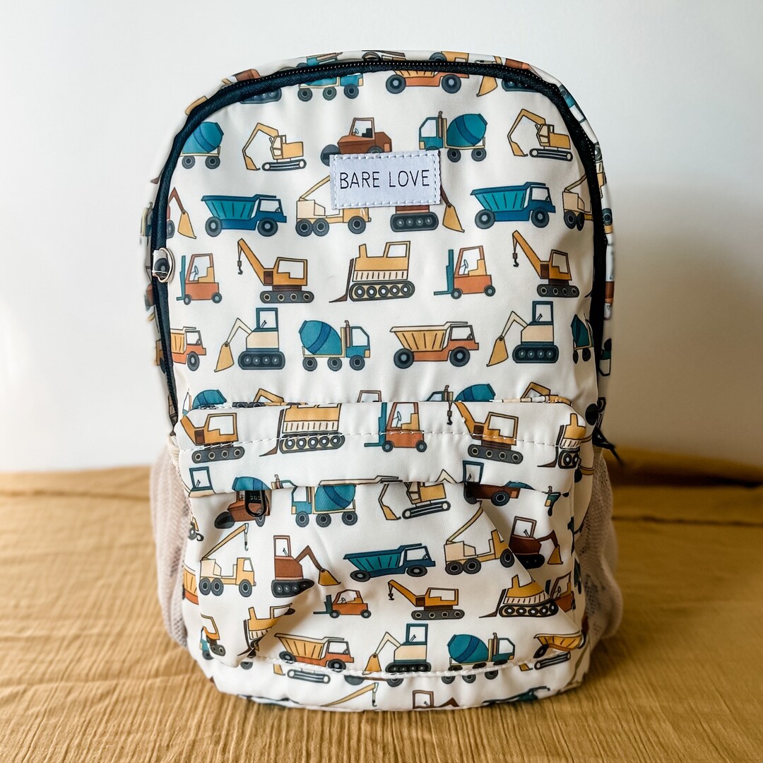 Mini/toddler Backpack Demolition Day Print - Etsy Australia