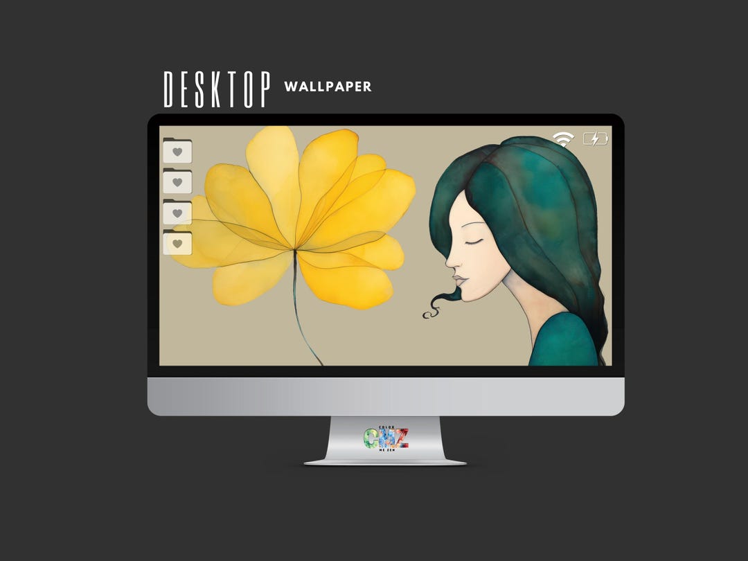 Vibrant Desktop Wallpaper for All Monitors 16:9 | Instant Digital ...