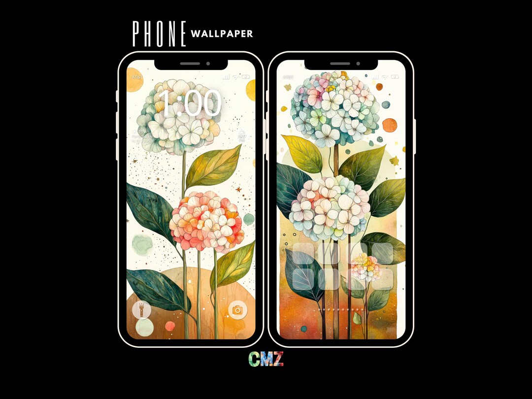 Phone Wallpaper Set | Aesthetic Home Screen & Lock Screen Backgrounds ...