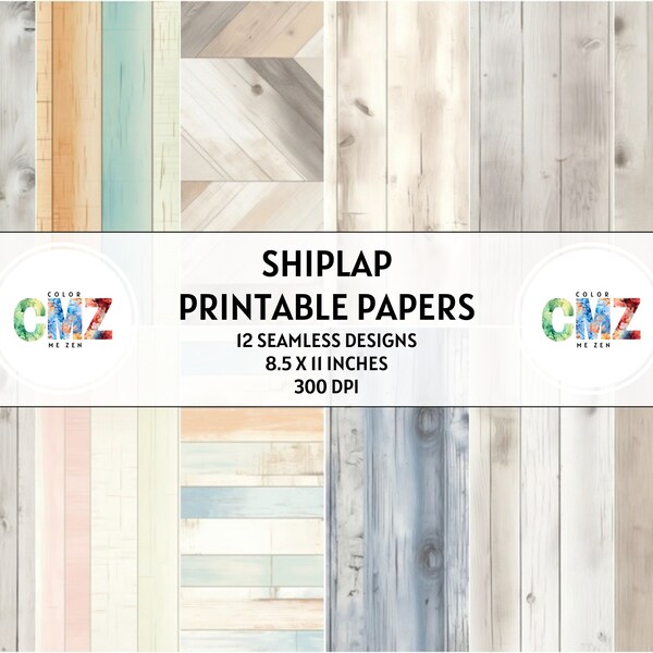 Shiplap Wall Art - Etsy