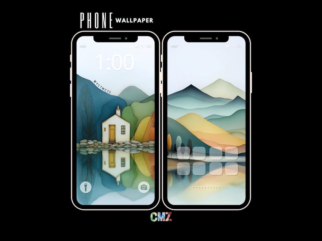 Heated Rivalry Inspired Phone Wallpaper Set, Cottage Aesthetic Digital ...