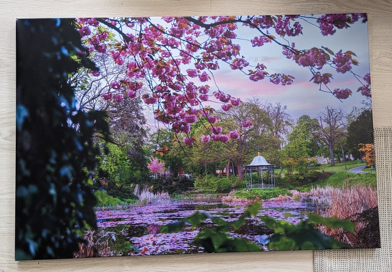 Monet in the Prince Emil Garden - Etsy
