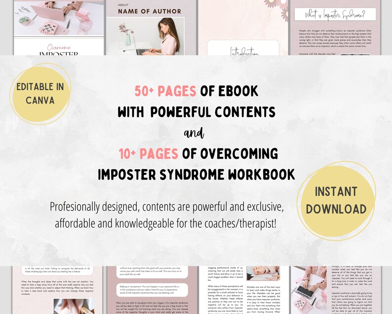 Imposter Syndrome Ebook Done for You Overcoming Imposter Syndrome ...