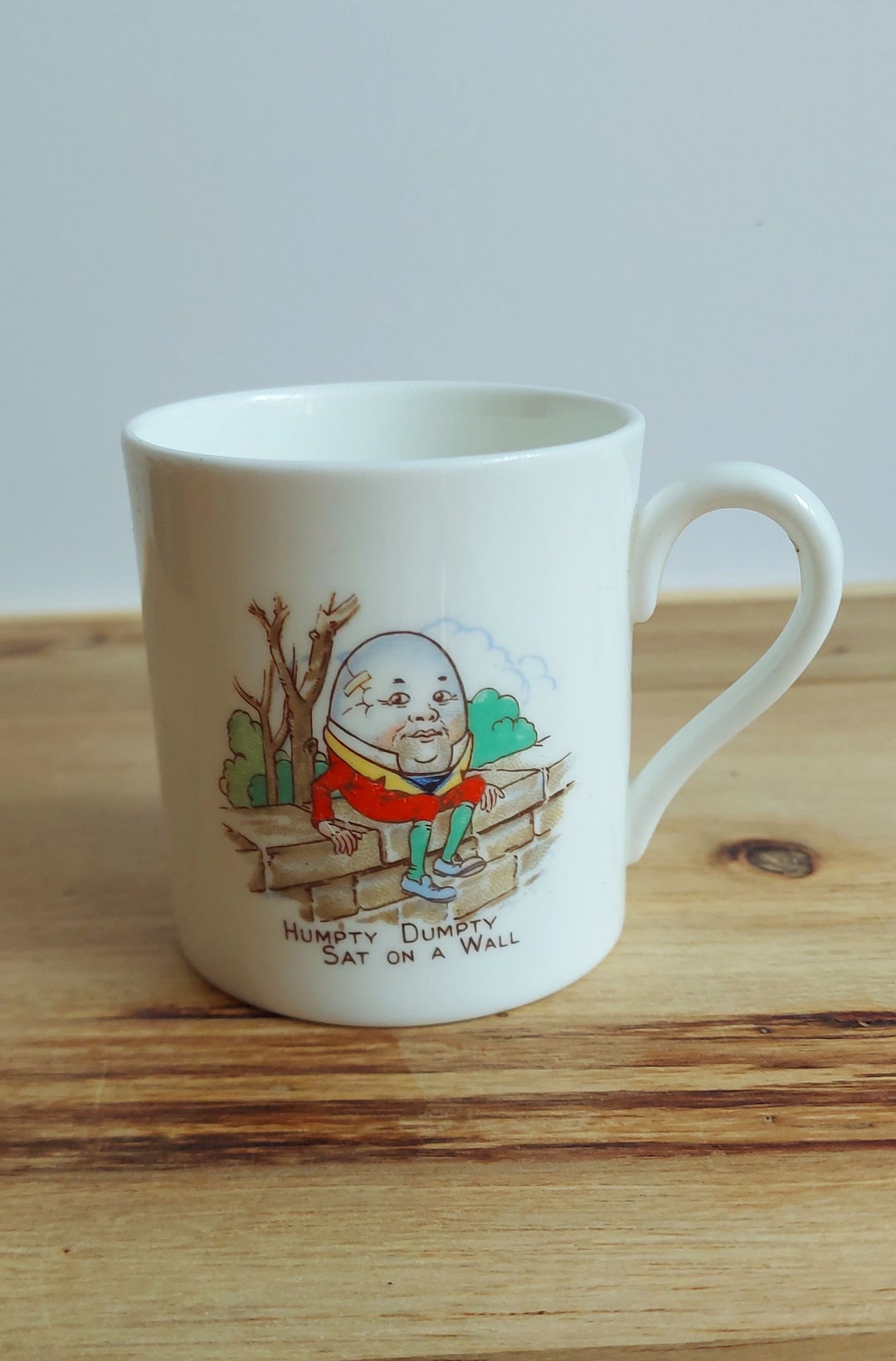 Vintage Humpty Dumpty, Childs Nursery Rhyme Cup, Bone China. Gift ...