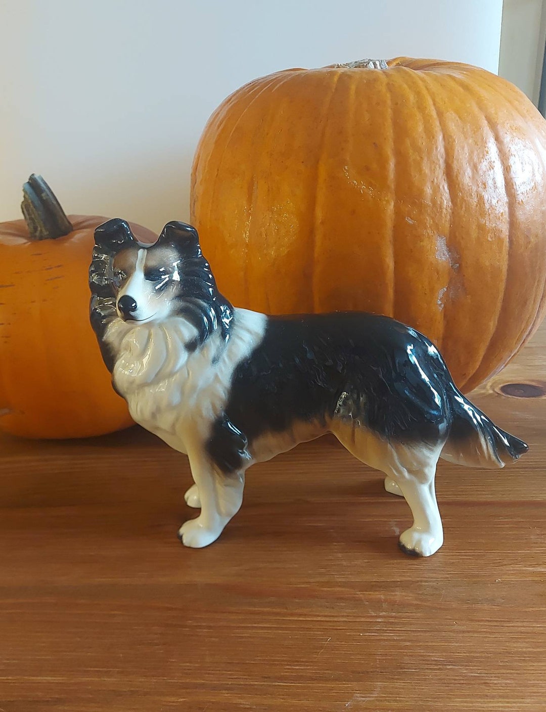 Vintage Ceramic Rough/border Collie Made by Coopercraft - Etsy