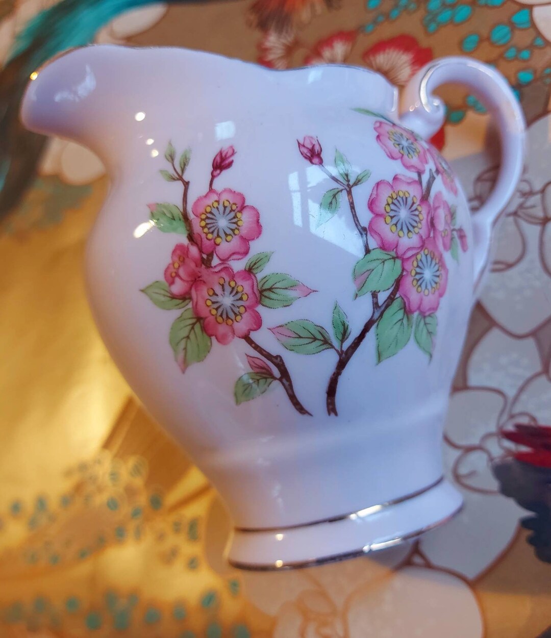 Pretty in Pink This Vintage Beautiful Tuscan Ware Bone - Etsy