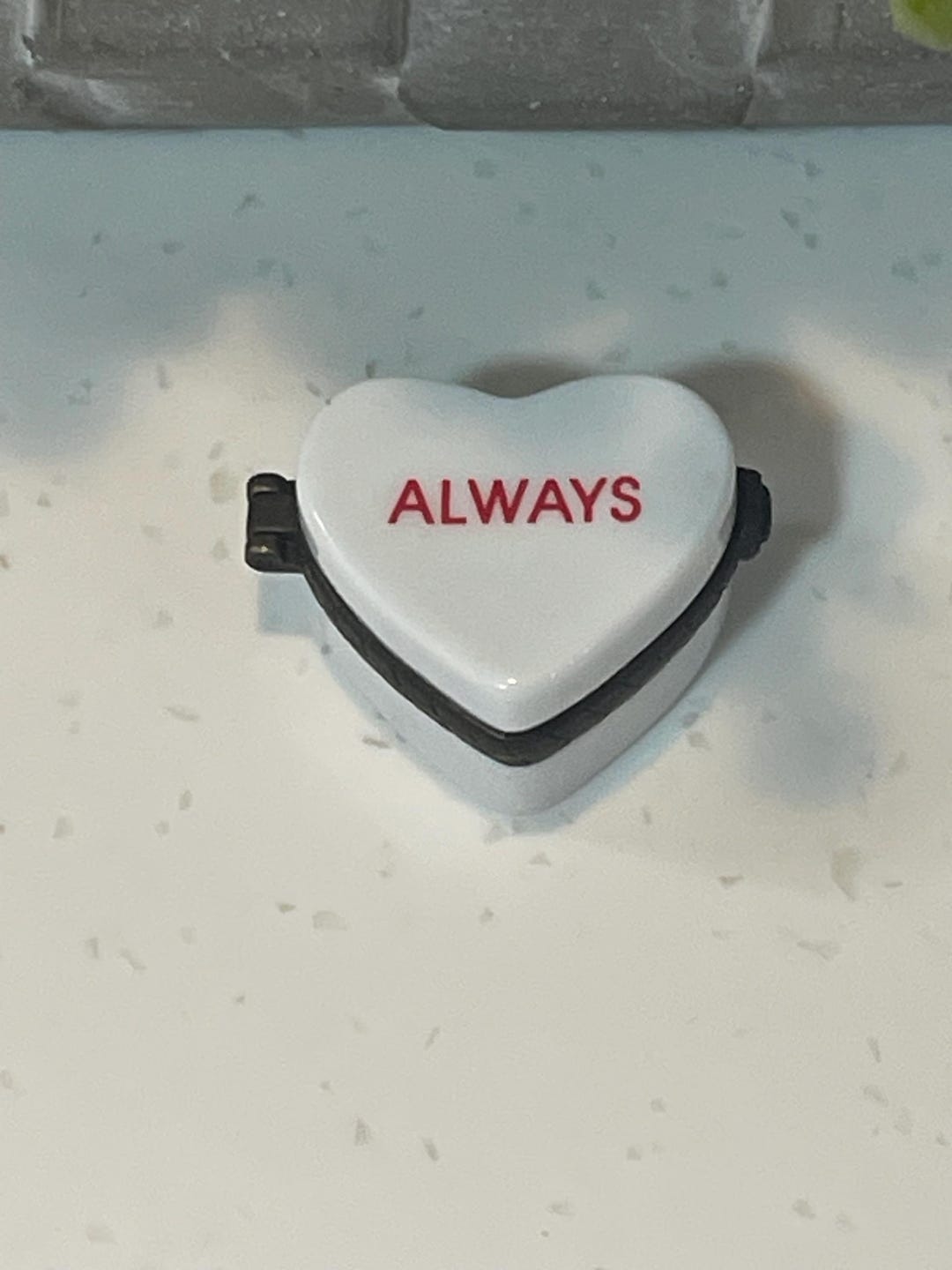 Vintage Heart-shaped “always” Porcelain Trinket Pill Box From Midwest ...