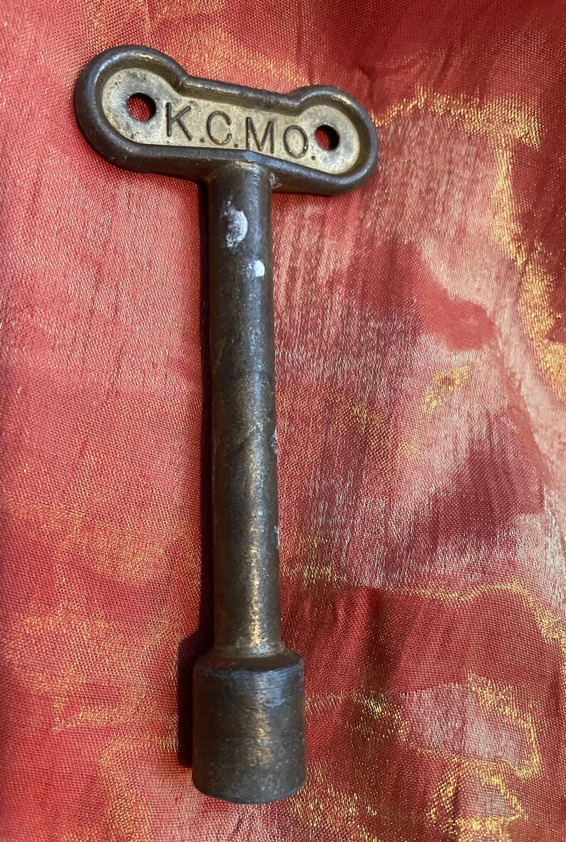 Vintage Brass Fire Hydrant Key - Etsy