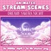 Dreamy Sakura Night Animated Pink Stream Scene Pack | Twitch Cute Lofi ...