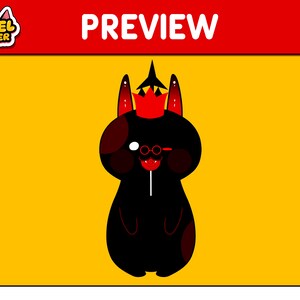 Customizable Vtuber Avatar Live2d | Cat Dog Bunny Bear Mouse Fox Devil ...