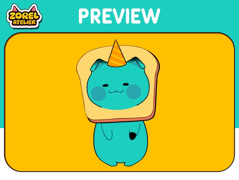 Customizable Vtuber Avatar Live2d | Cat Dog Bunny Bear Mouse Fox Devil ...