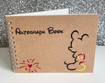 Mickey Mouse Autograph Book - Etsy UK