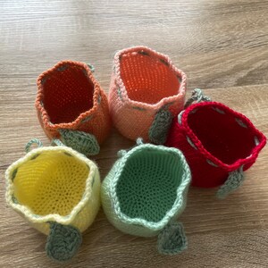 Green Apple Bag/ Handmade Crochet Drawstring Bag / Crochet Pouch - Etsy