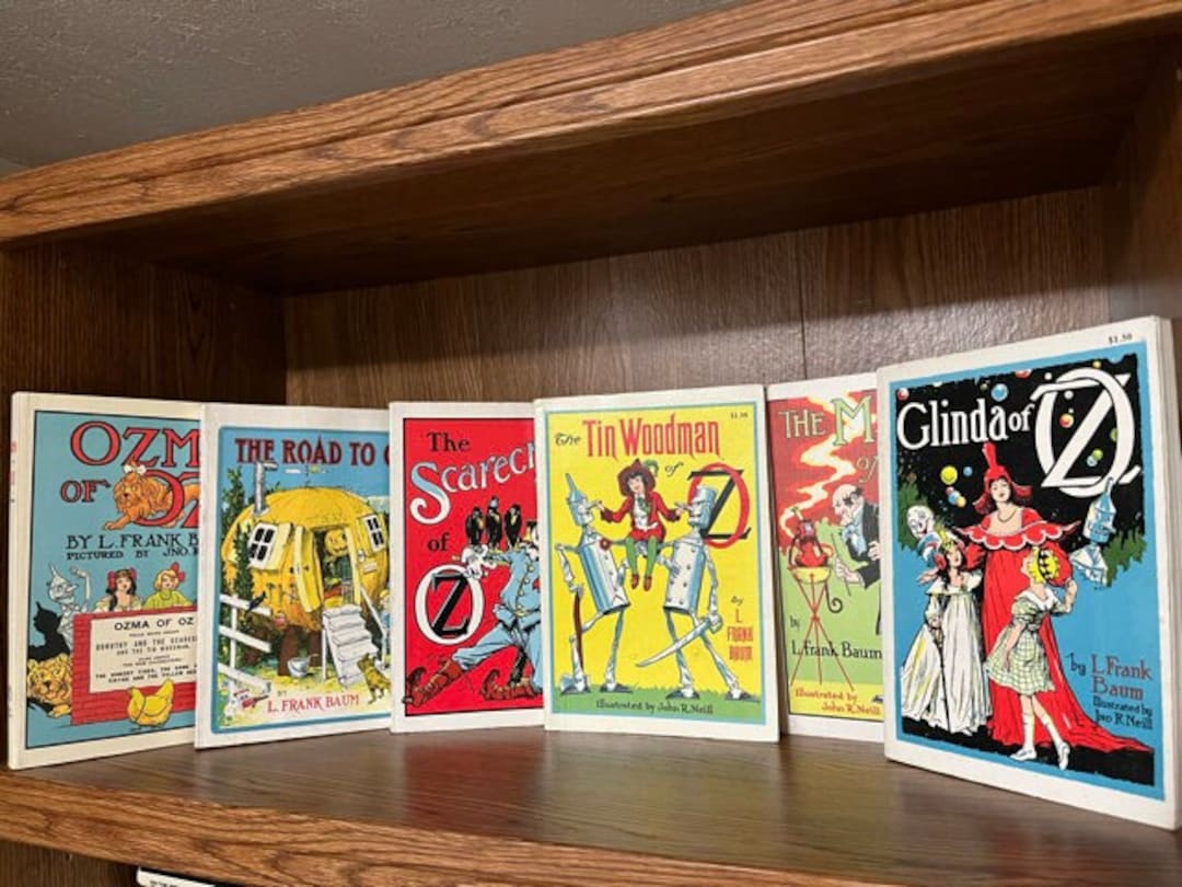 The Oz Books - Vintage Set From 1919 - Etsy