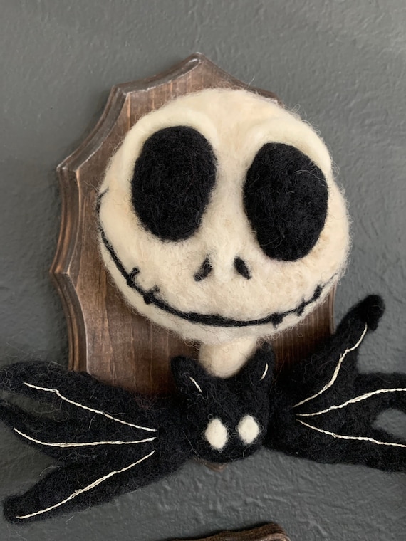 Jack Skellington Mounted Head - Etsy