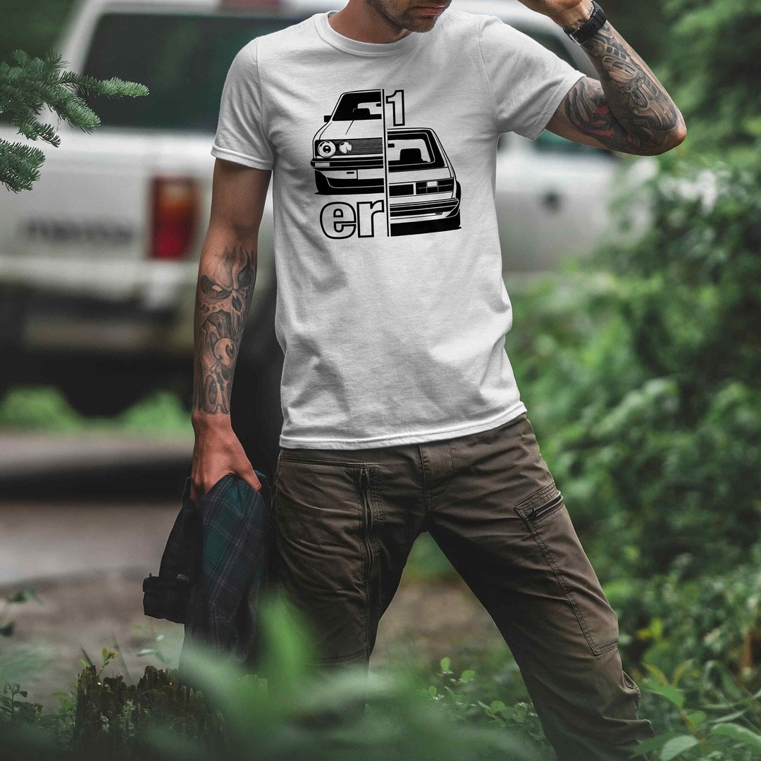 T-Shirt - Golf 1er split, Golf 1 Print, GTI & Oldtimer Fans,, Geschenk ...