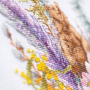 250-700 Spring Forest Spirit. Magic Needle Cross Stitch Kit - Etsy