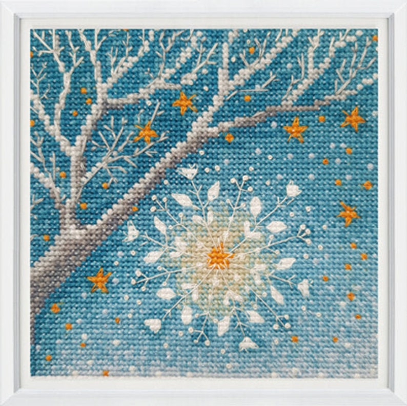 Cross Stitch Kit magical Wish Snowflake by RTO C381 - Etsy