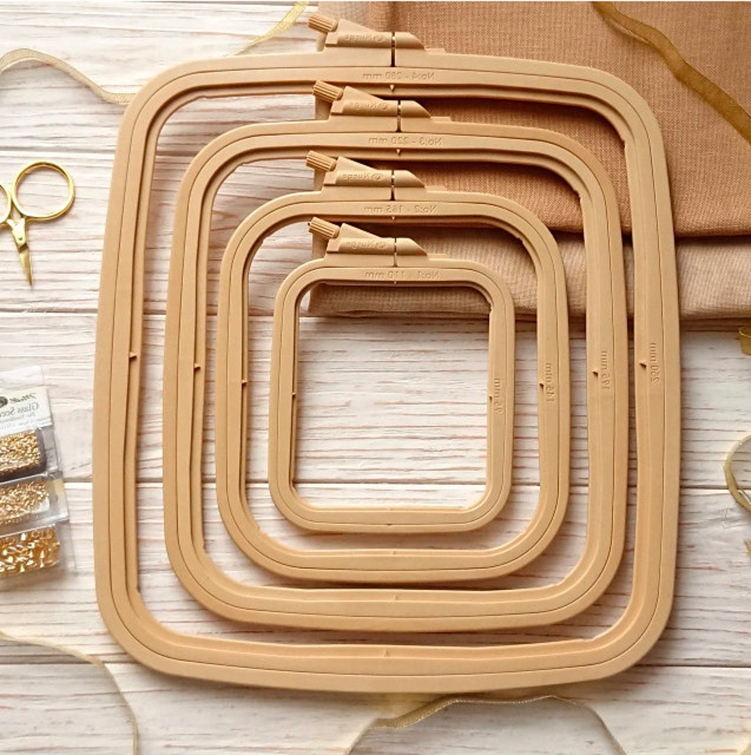 Nurge Plastic Rectangular Embroidery Hoops Nurge for Cross Stitch - Etsy