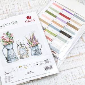 B7005 Lamp Luca-s Cross Stitch Kit - Etsy