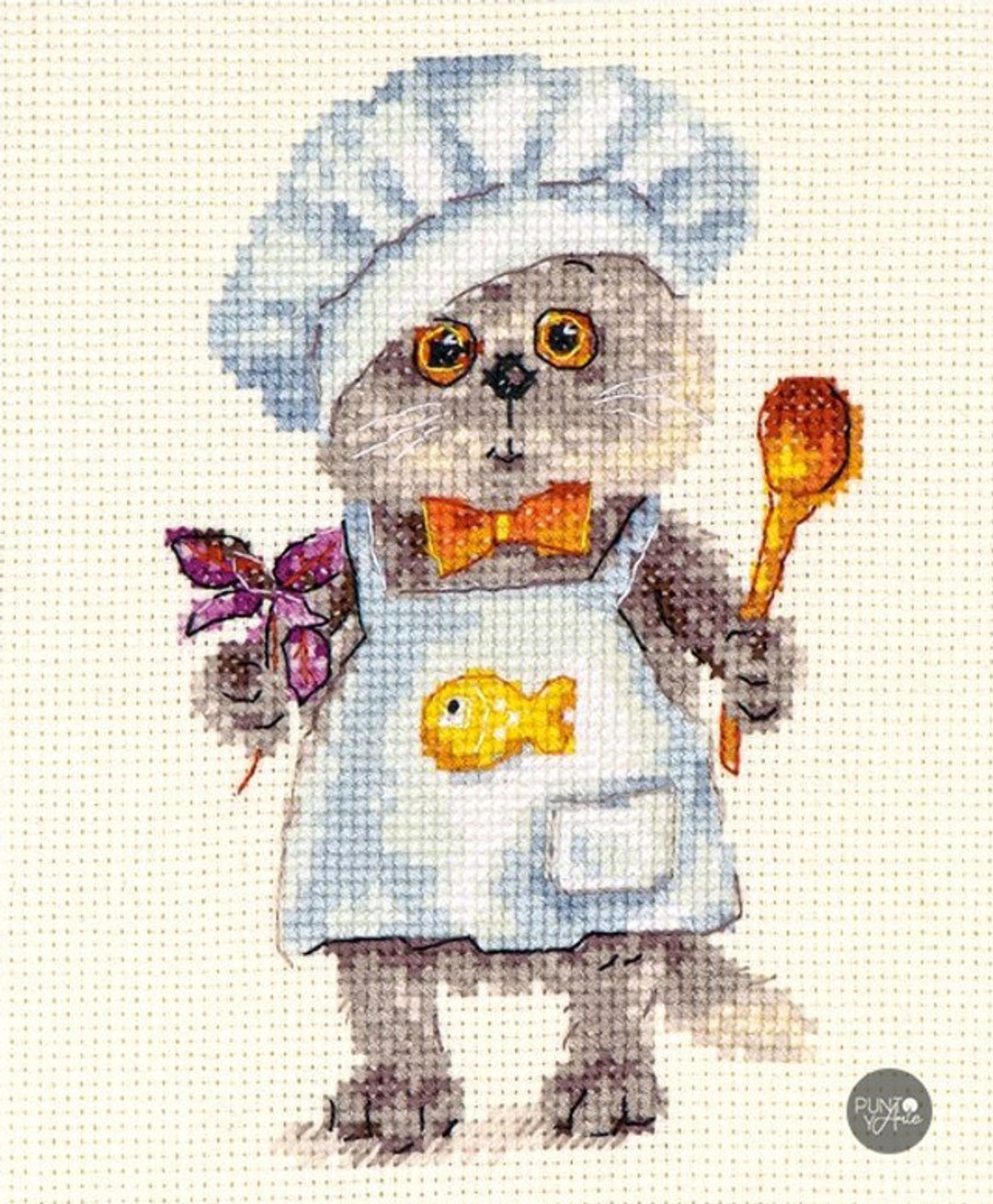 Cross Stitch Kit Alisa. Basik Chef. S0-182 - Etsy