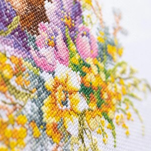 250-700 Spring Forest Spirit. Magic Needle Cross Stitch Kit - Etsy