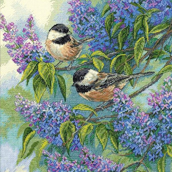 Chickadee Cross Stitch Pattern - Etsy
