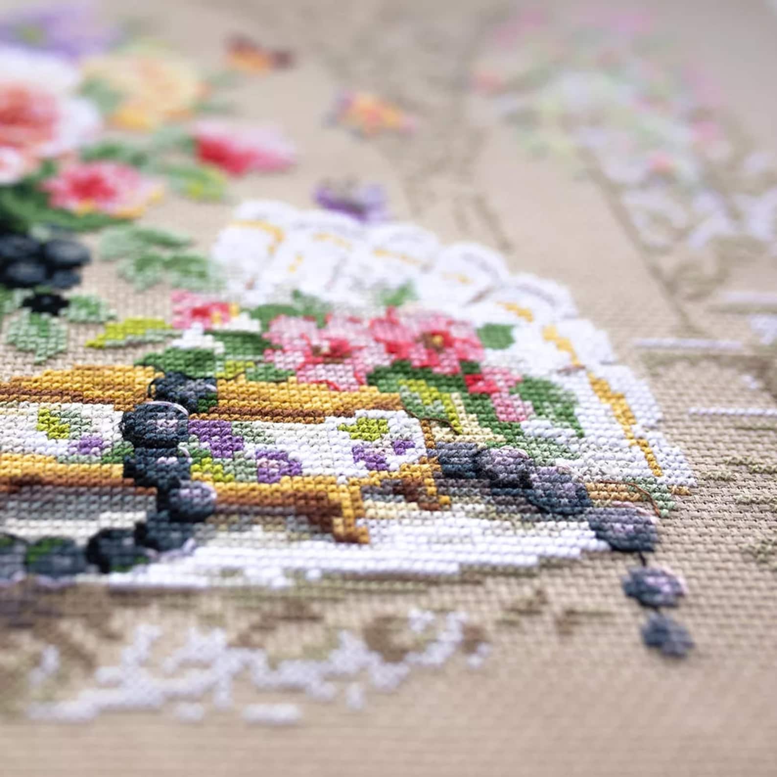 210-205 Flirty Time. Magic Needle Cross Stitch Kit - Etsy