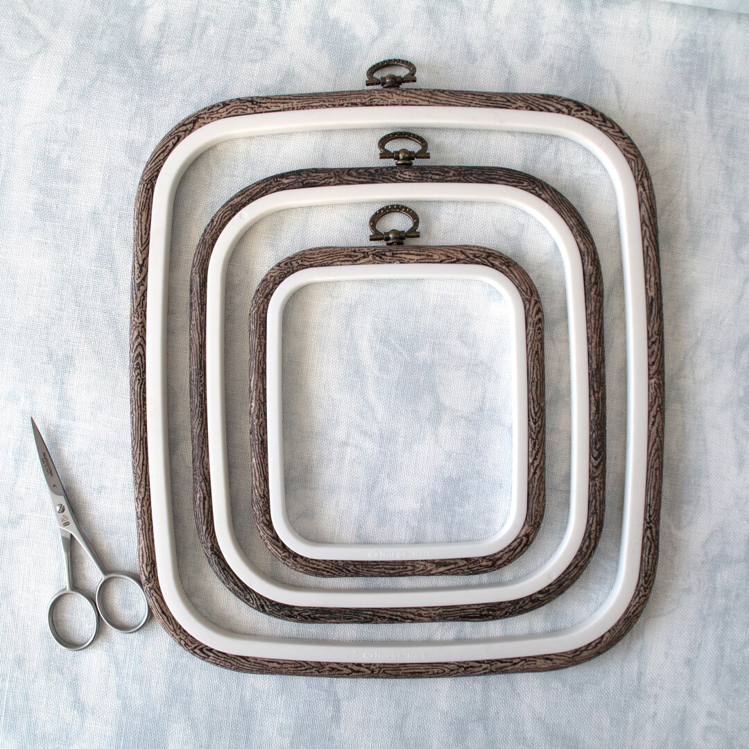 Nurge Flexi Square Hoop Frame Available in 3 Sizes - Etsy