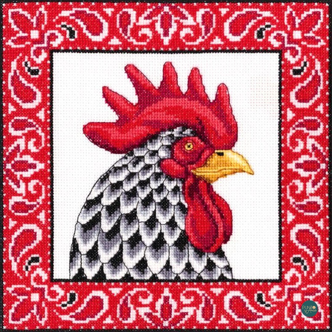 Cross Stitch Kit. Handsome Rooster. RTO M660 - Etsy