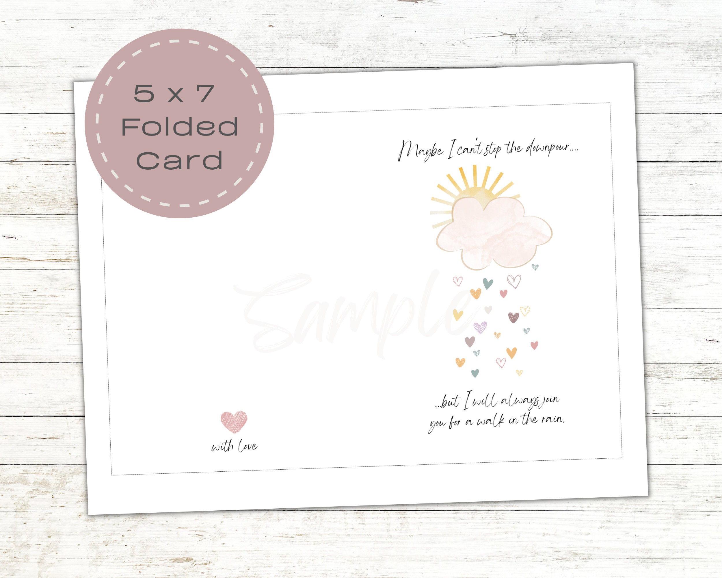 Printable Baby Loss Card | Miscarriage Card | Digital Stillbirth Card ...