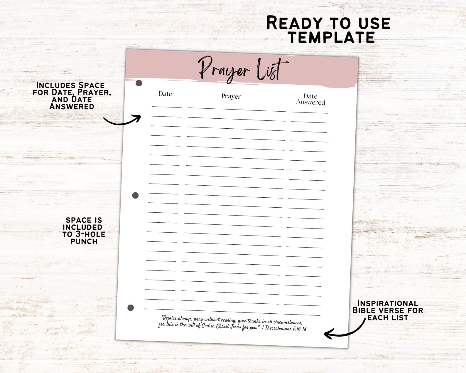 Prayer List Digital Printable Goodnotes Prayer List Goodnotes Prayer ...