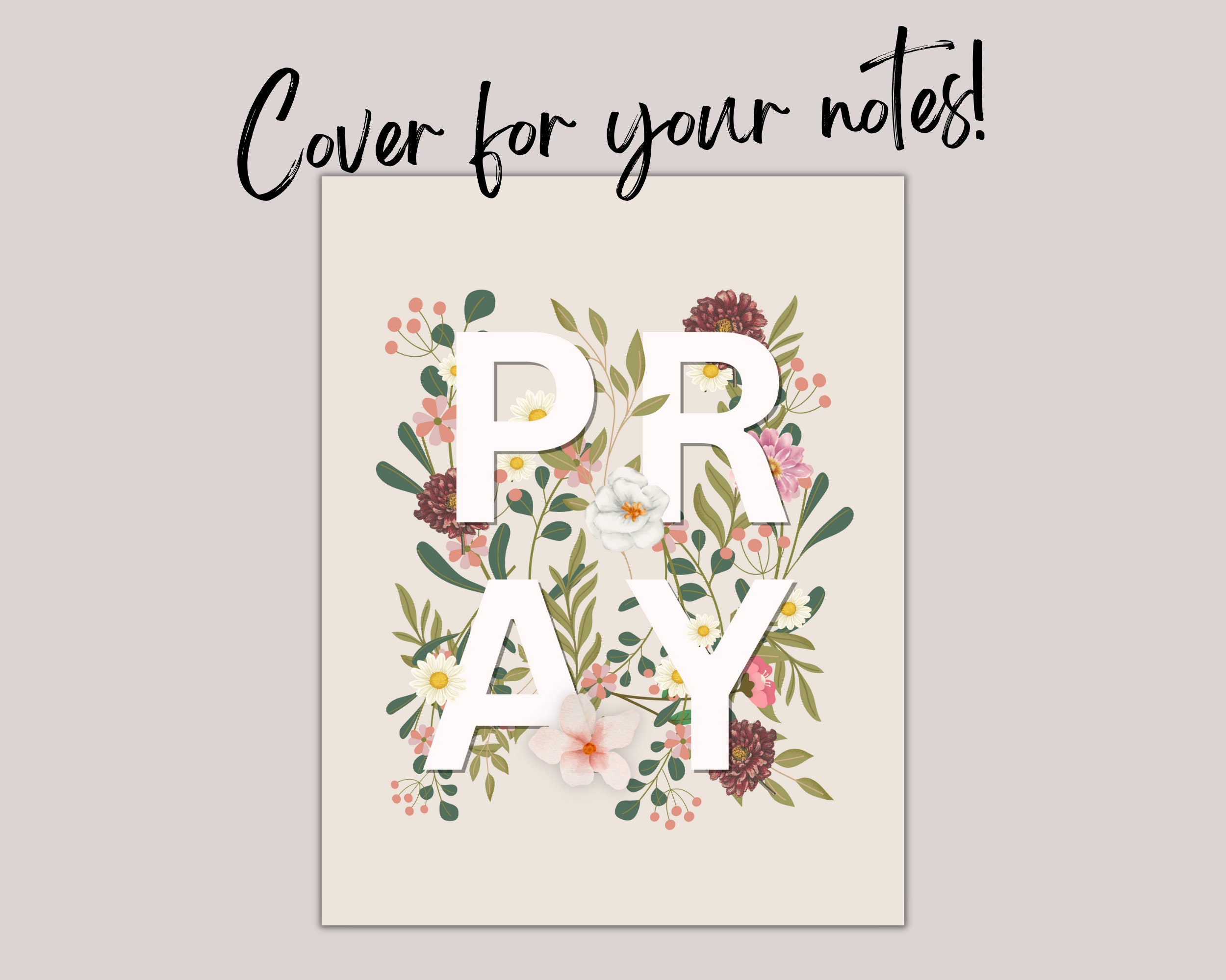 Sermon Church Notes Printable | Digital Download | Bible Study Notes ...