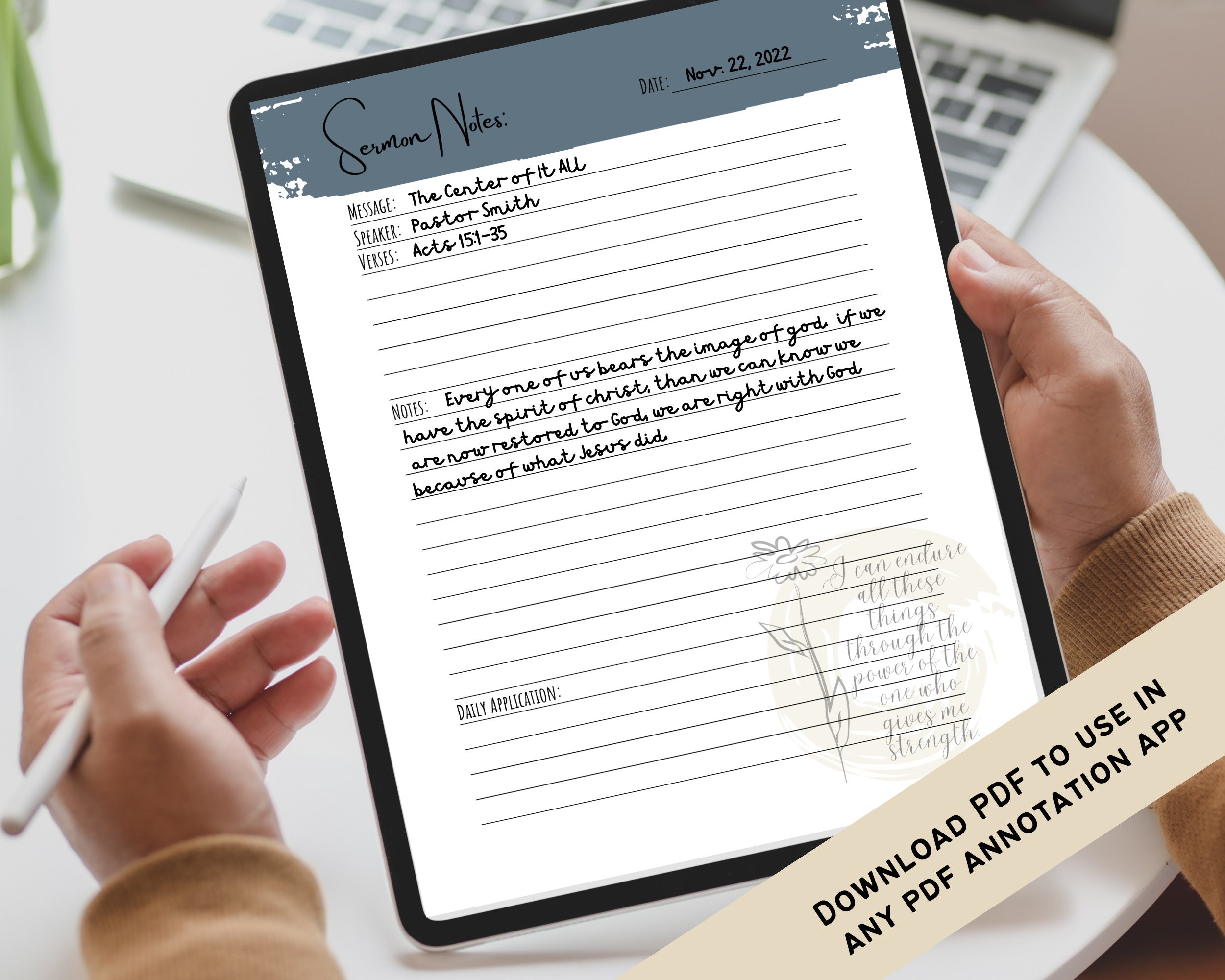 Sermon Church Notes Printable | Bible Study Notes | Church Printable ...