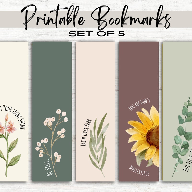 Christian Bookmarks - Etsy
