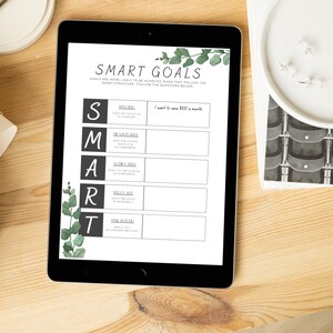 SMART Goal Planner, Printable Goal Template, S.M.A.R.T. Goal Sheet ...
