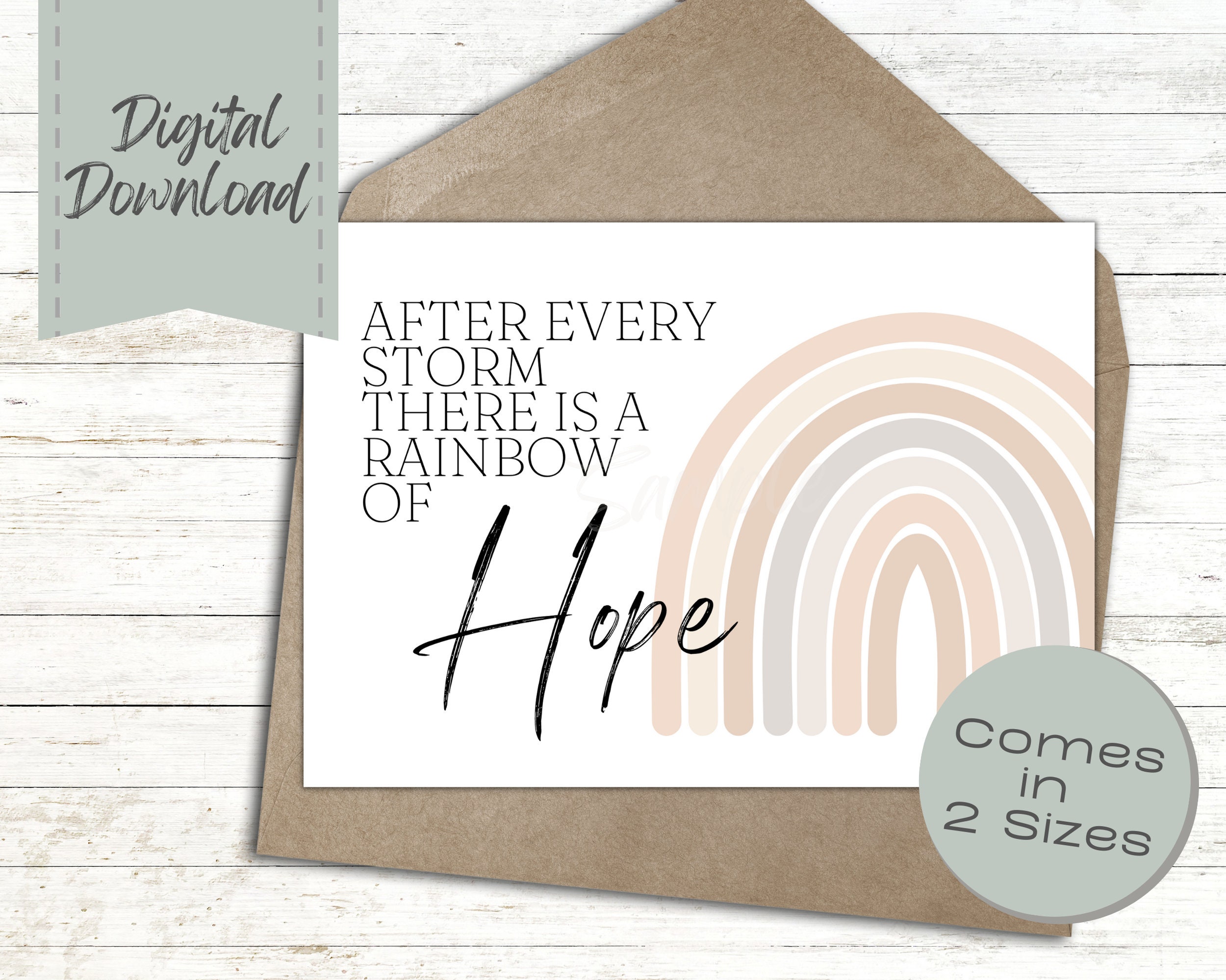 Printable Baby Loss Card | Miscarriage Card | Digital Stillbirth Card ...
