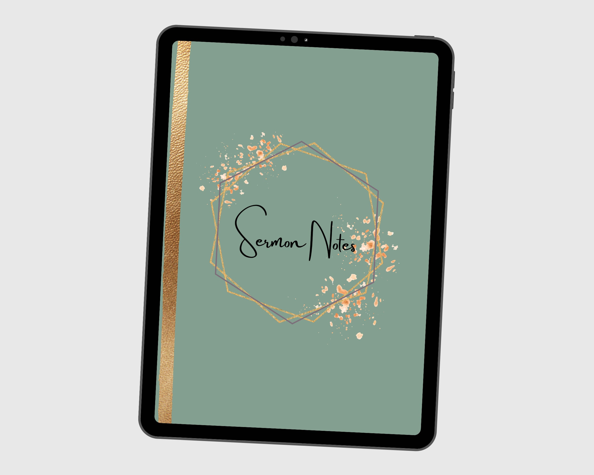 Sermon Church Notes Printable Digital Download Bible Study Notes Church ...