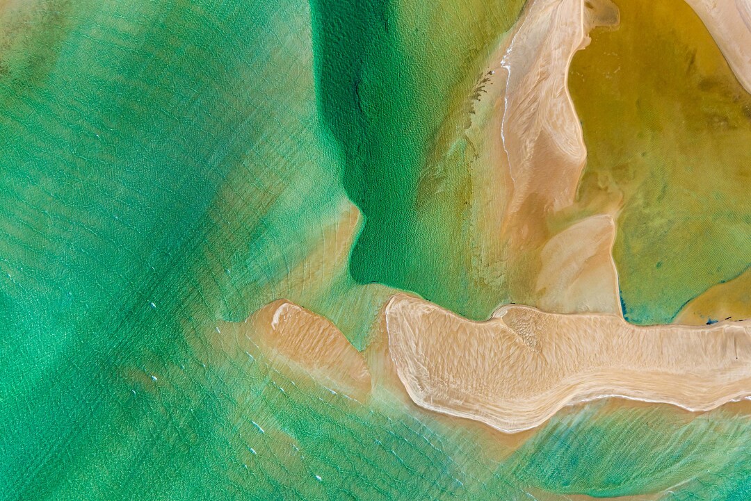 Australia Outback-shark Bay Estuary3 Stunning Photography Aerial ...