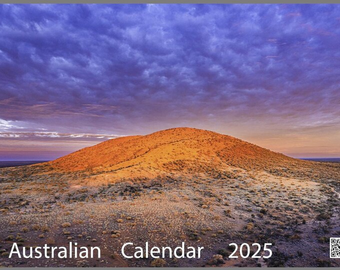 2025 Australian Calendar: Stunning Aerial Photography of Outback ...