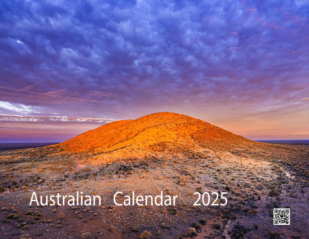 AUSTRALIAN Outback Photography 2025 Calendar Featuring USA Specific ...