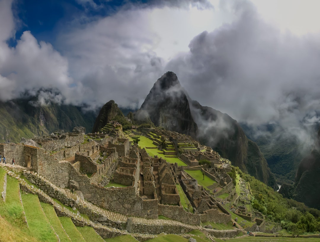 Machu Picchu-lost City of Incas-panorama Canvas Print-stunning-peru ...