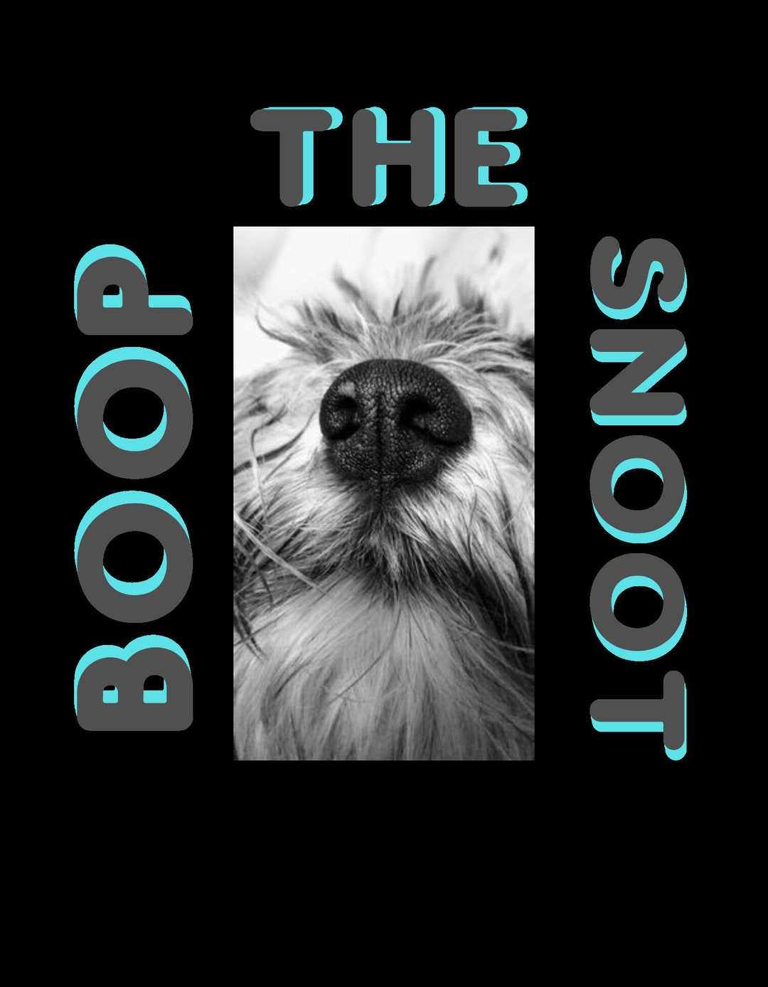 Boop the Snoot Schnauzer Heavy Cotton Tee - Etsy