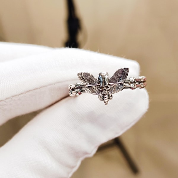 Moth Ring - Etsy