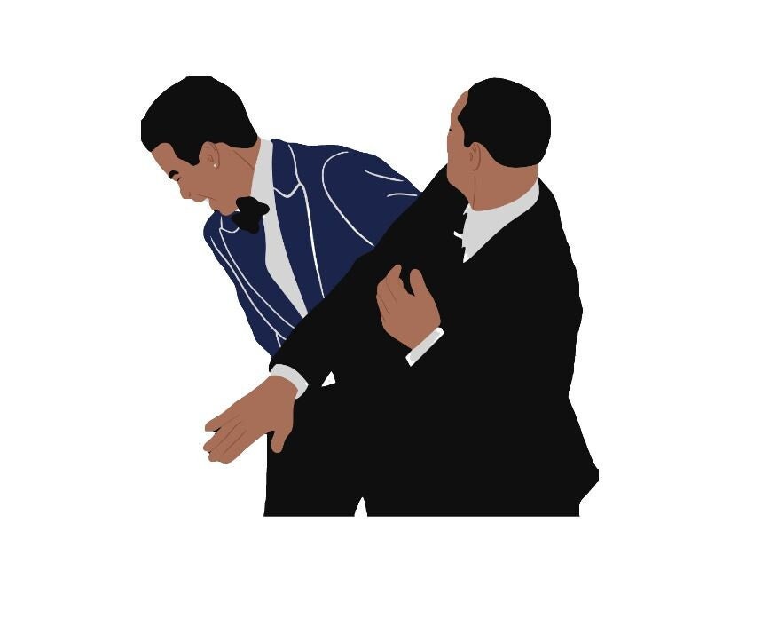 Funny Will Smith Slaps Chris Rock Svg Pdf PNG EPS Oscar Meme | atelier ...