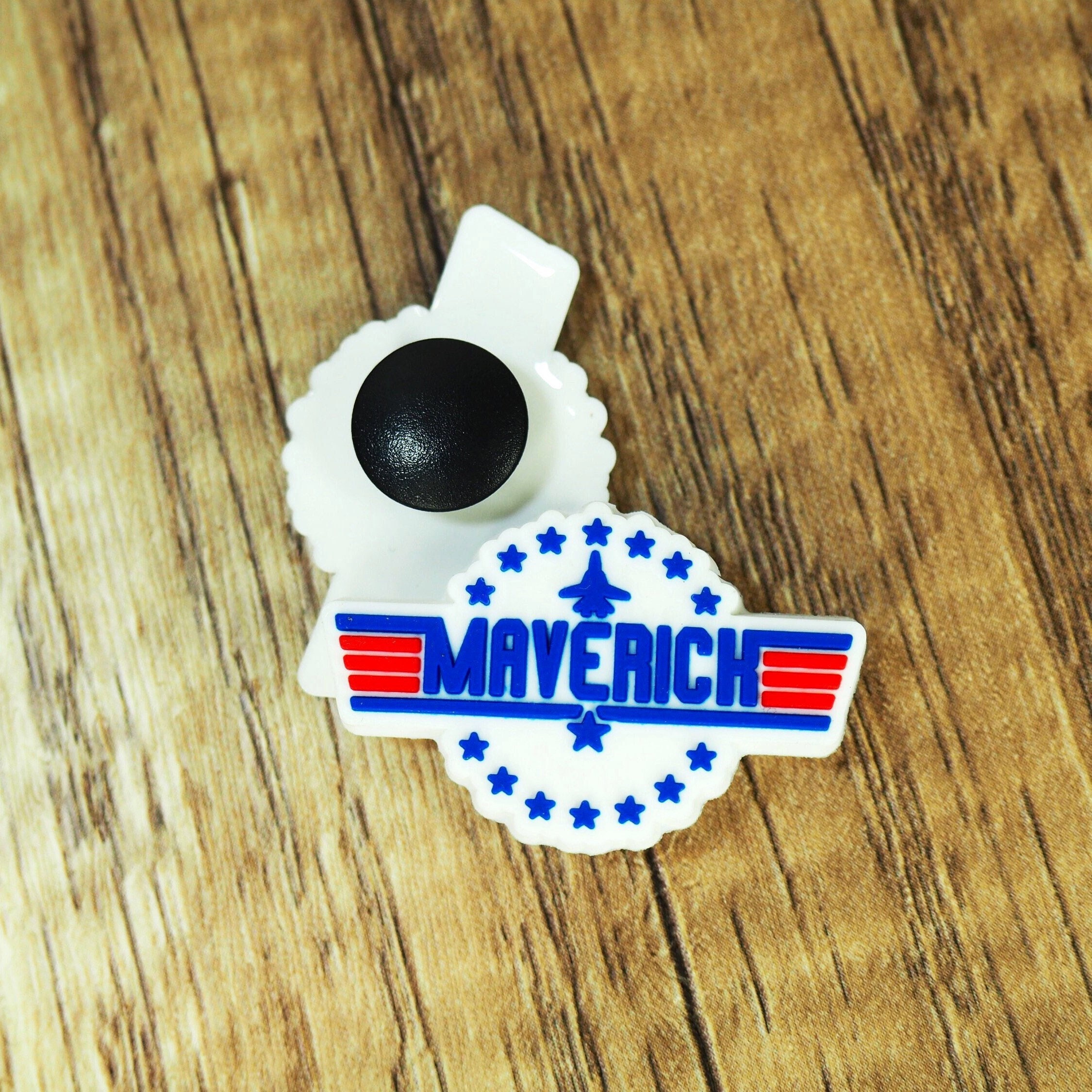 Top Gun Goose Pin, Croc Charm and Sticker - Etsy