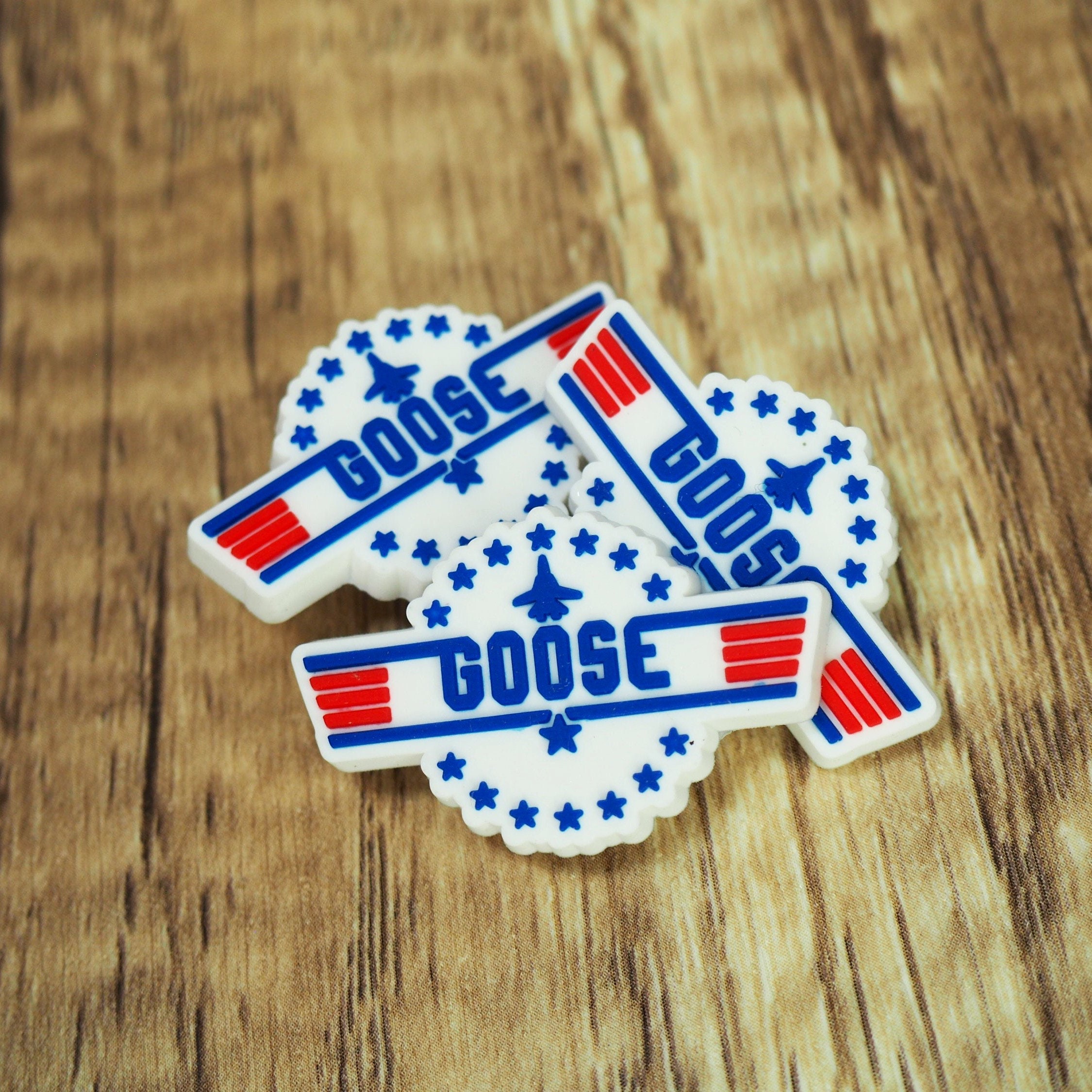 Top Gun Goose Croc Charm, Pin and Sticker - Etsy