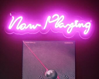 NOW PLAYING Vinyl Record Stand Record Holder Handcrafted - Etsy